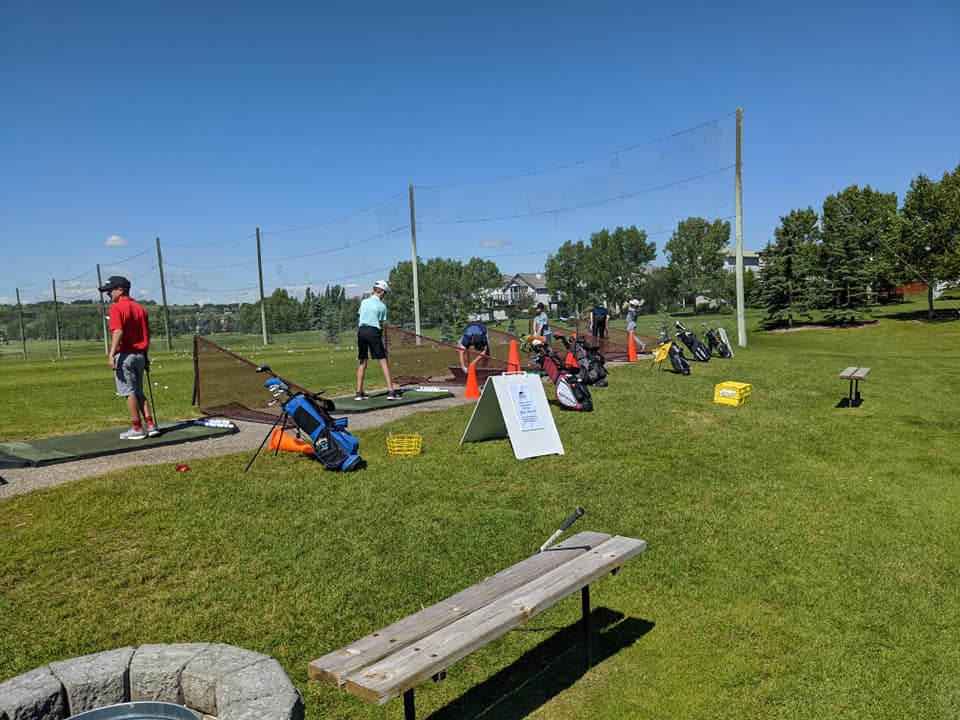 Driving Range - Woodside Golf Course - Airdrie Alberta